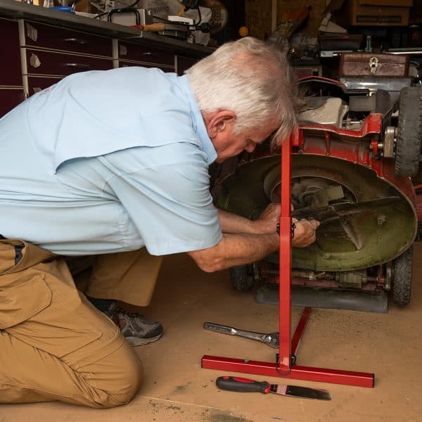MoJack Push Mower Lift | Fast, Safe Blade Access